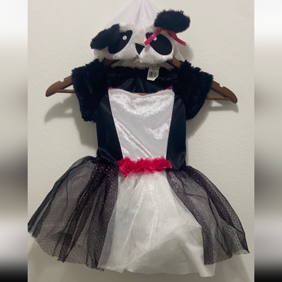 Costumes | Panda Bear Costume Hooded Dress With Panda Ears | Poshmark